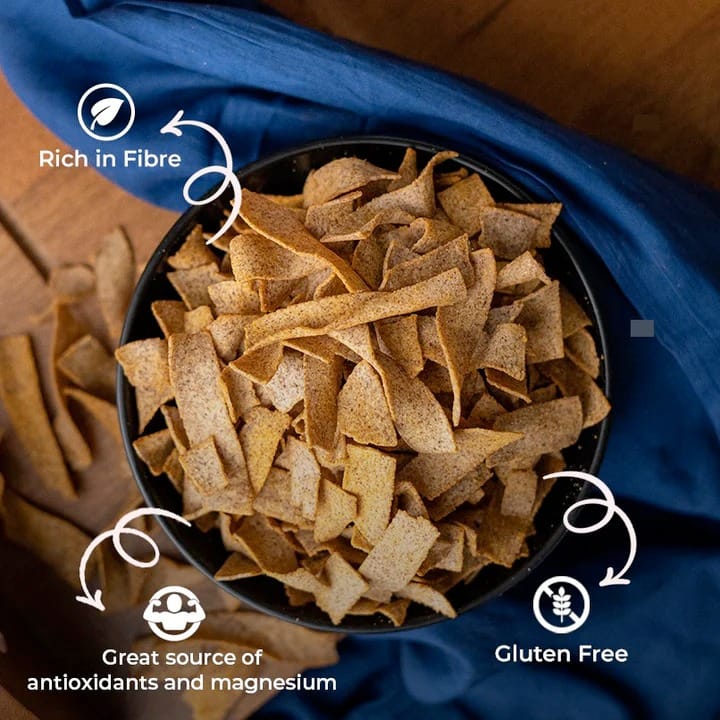 Snackible Spiced Ragi Chips (Pack of 6) - 6x65gm | Gluten Free ...