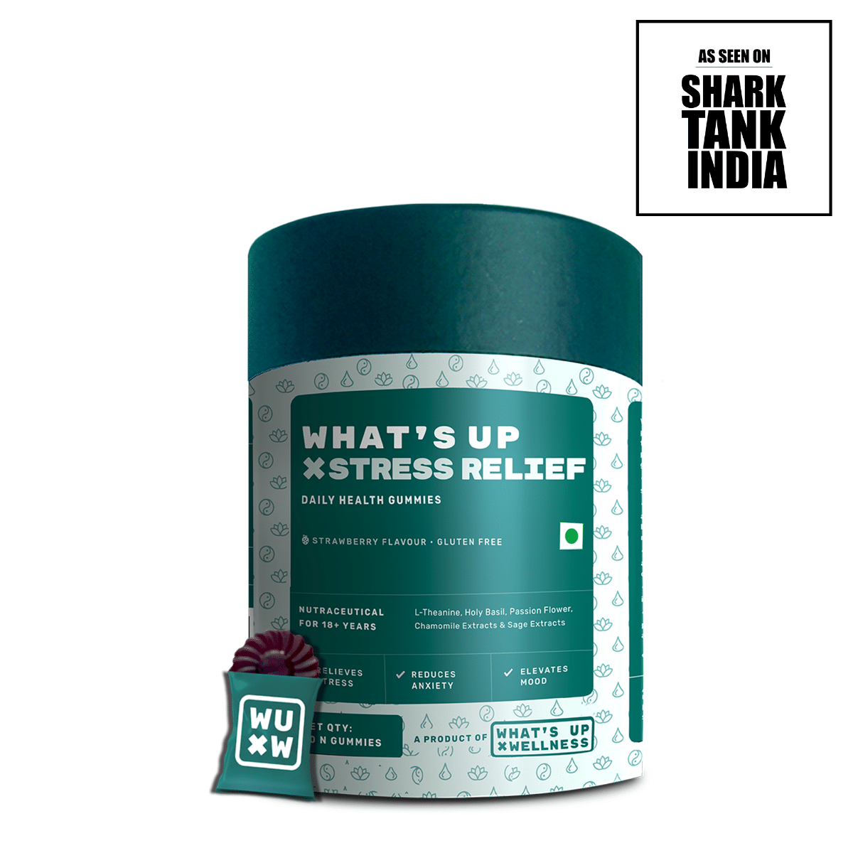 What's Up Stress Relief Gummies - Pack of 30 Gummies