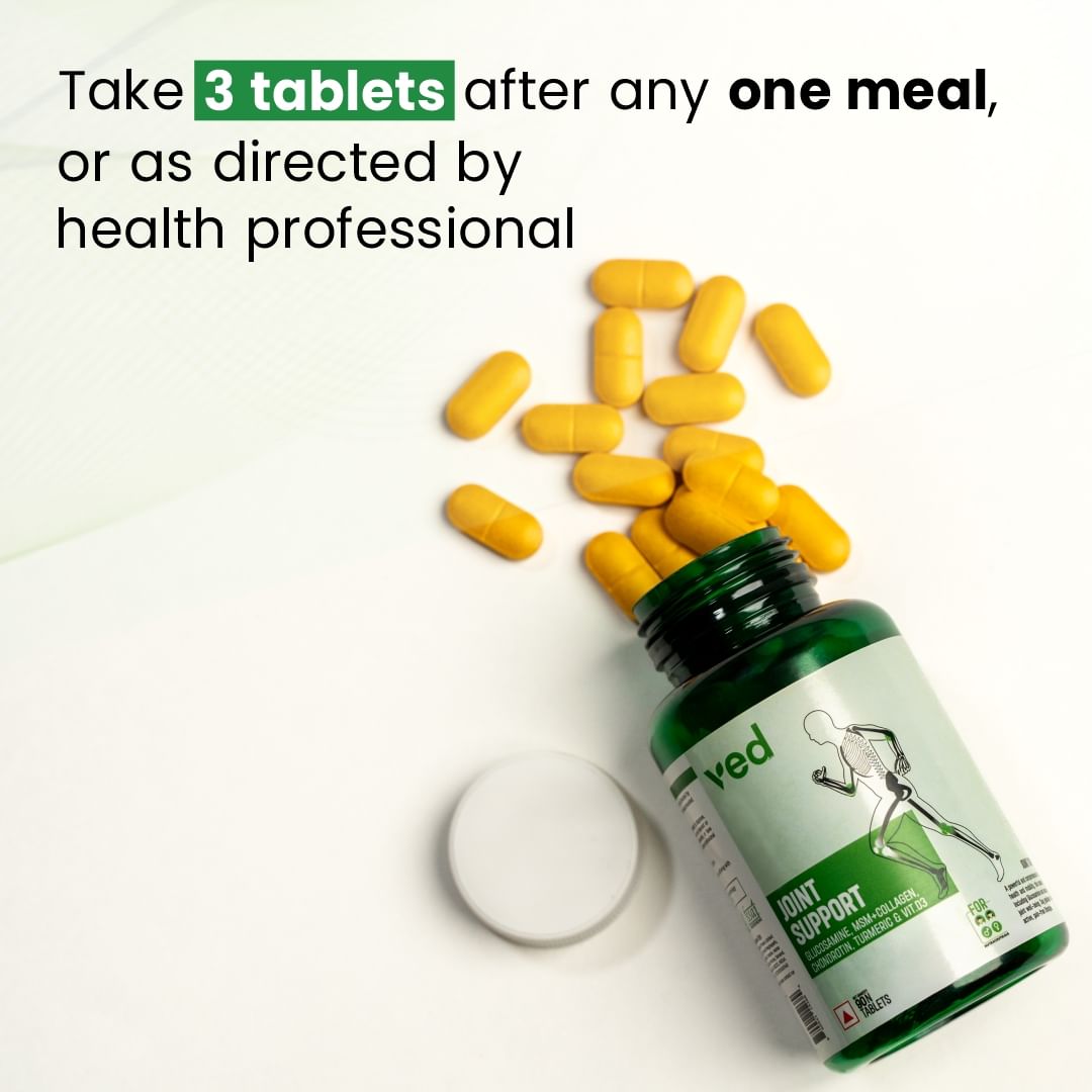 VEDayu Glucosamine 2100mg, Methyl Sulfonyl Methane 1050mg & Chondroitin ...