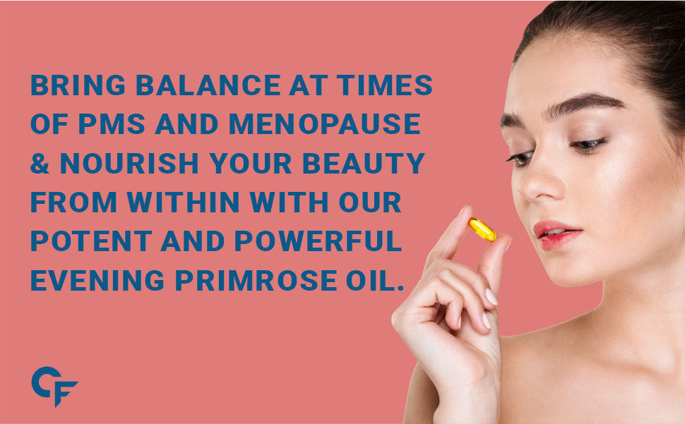 Carbamide Forte Evening Primrose Oil Capsules 1250mg - 100% Pure & Cold ...