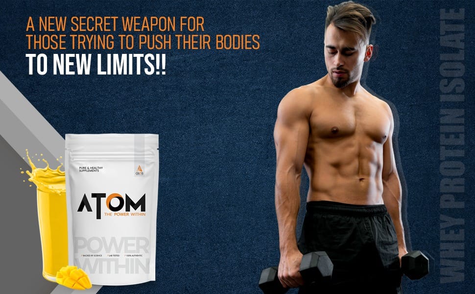 AS-IT-IS Nutrition ATOM Whey Protein Isolate 1kg | Cookie Hazel Fusion ...