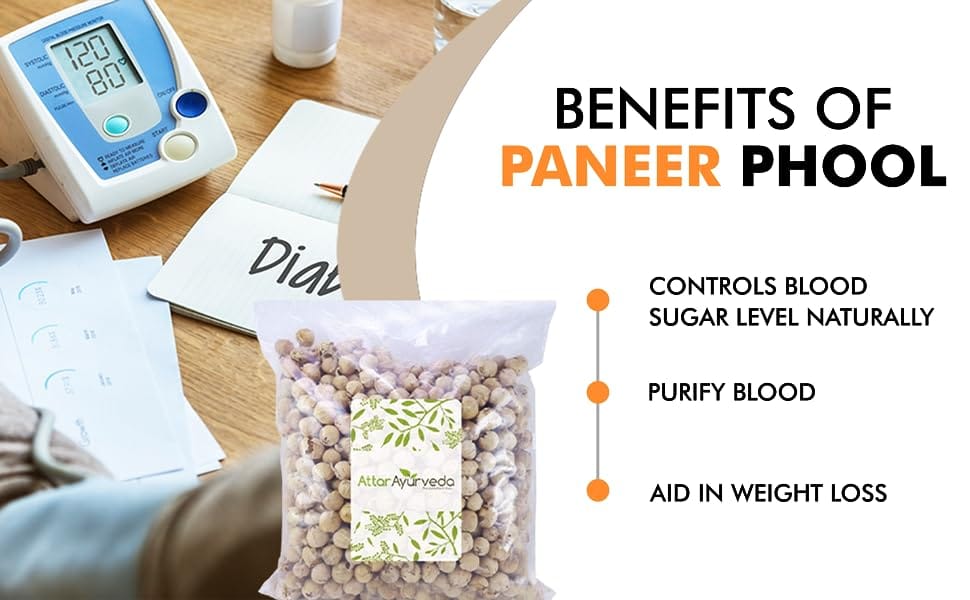 Attar Ayurveda Paneer Phool for Diabetes (400 grams) | Paneer Doda ...