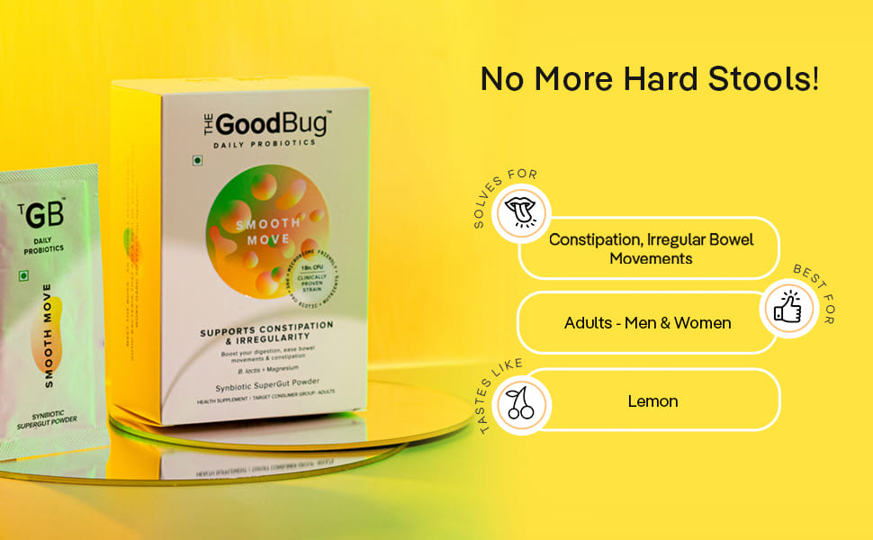 The Good Bug Smooth Move SuperGut Powder for Constipation Relief ...