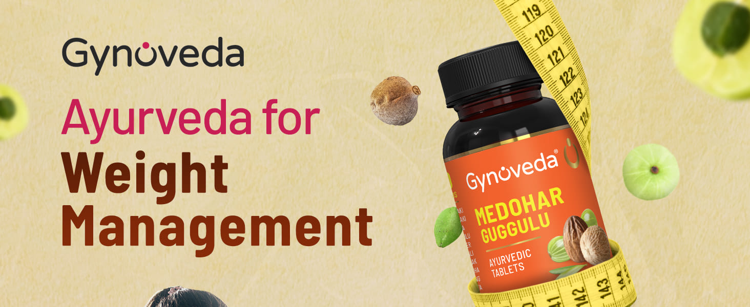 Gynoveda Weight Loss Ayurvedic Tablets | Reduce Fat from Belly, Hips ...