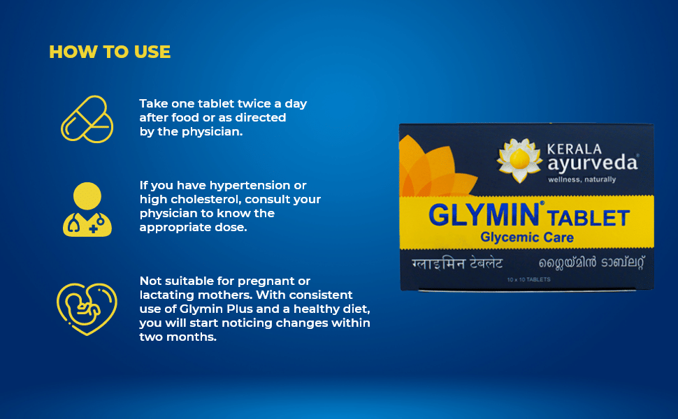 Kerala Ayurveda Glymin Tablet