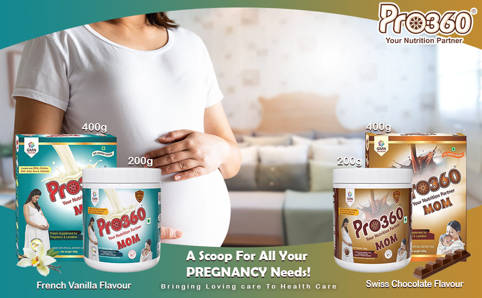 Pro360 MOM Nutritional Supplement for Pregnant & Lactating Women ...